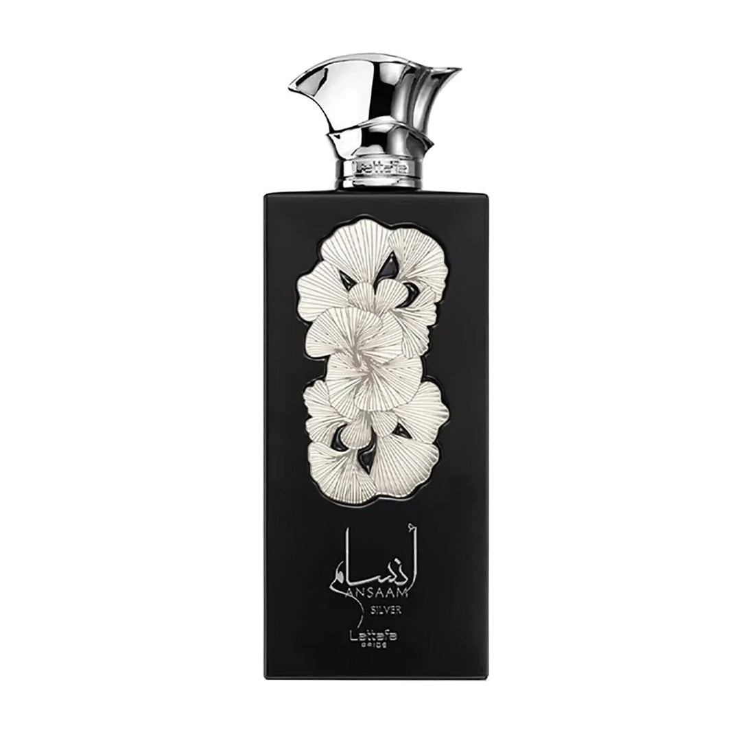 Ansaam Silver by Lattafa Eau De Parfum Spray 3.4 oz – Perfume Plus Outlet
